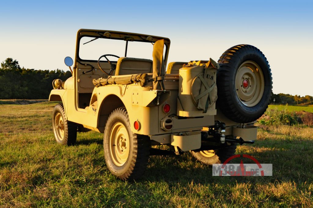 www.m38a1.de | Restoration of a Willys Jeep M38A1 1/4 ton 4×4 utility truck